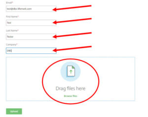 Upload a File to DBS – DBS